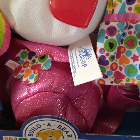 Build-A-Bear | Toys | New Rare Build A Bear Rainbow Tie Dye Bear ...